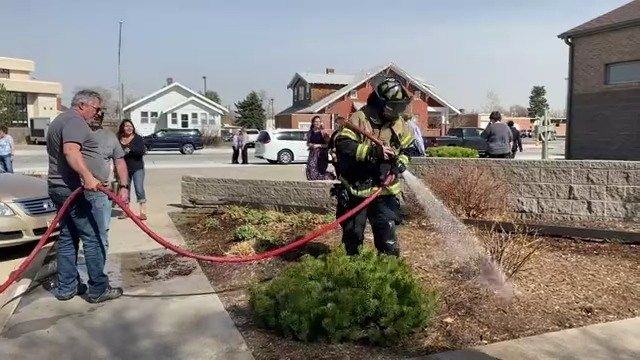 Fire fighters respond to tree fire outside Sidney church - PANHANDLE ...