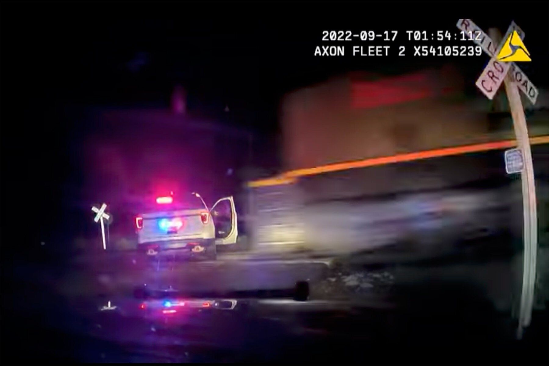 Video shows officer didn’t know police car was on tracks - PANHANDLE ...