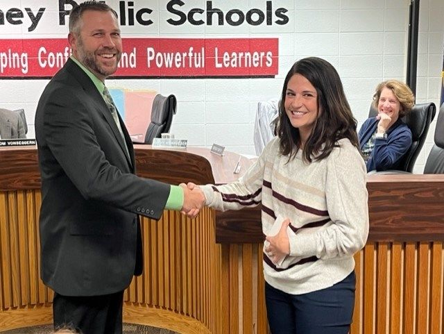 Sidney School Board recognizes Career Pathways teacher - PANHANDLE ...