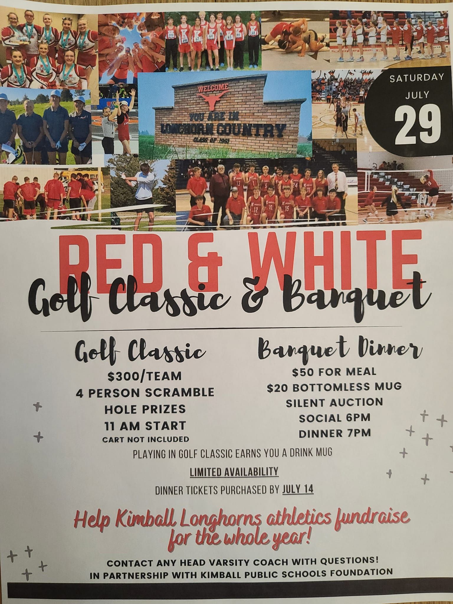 The Kimball Longhorn's Red and White Classic is set for success this ...