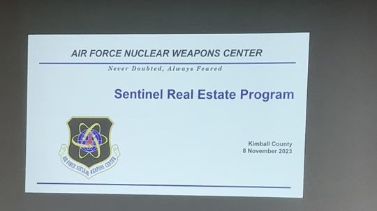 Sentinel Project staff meet with Kimball, Cheyenne County residents ...