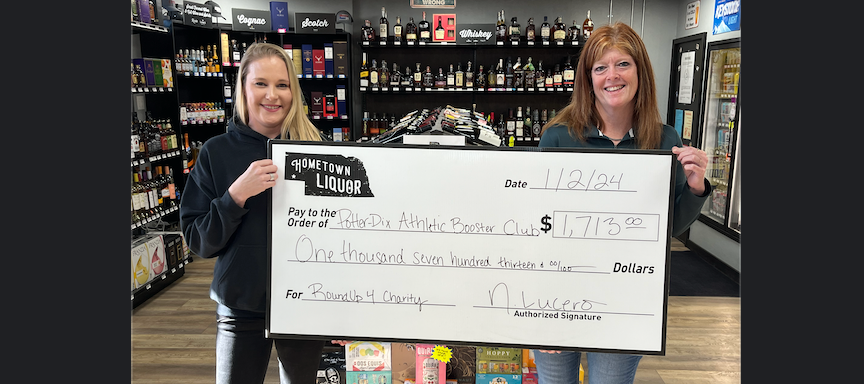 Hometown Liquor, customers, show support for Potter-Dix Booster Club ...