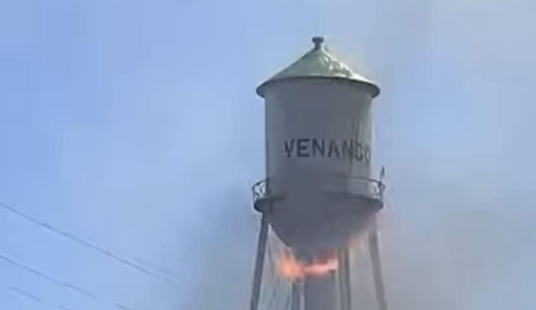 Fire damages village water tower - PANHANDLE - NEWS CHANNEL NEBRASKA