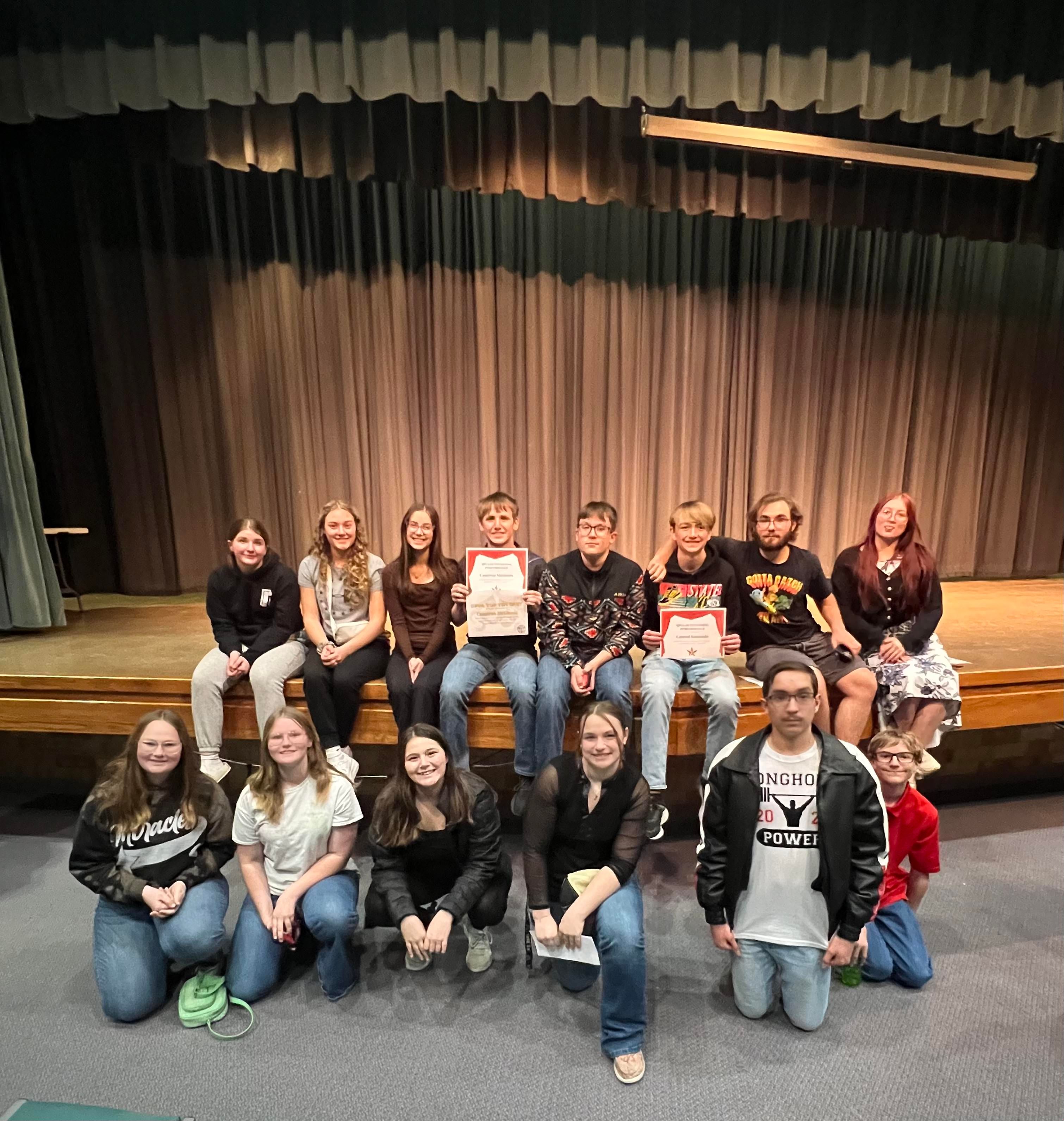 Kimball One Act performs in several competitions - PANHANDLE - NEWS ...