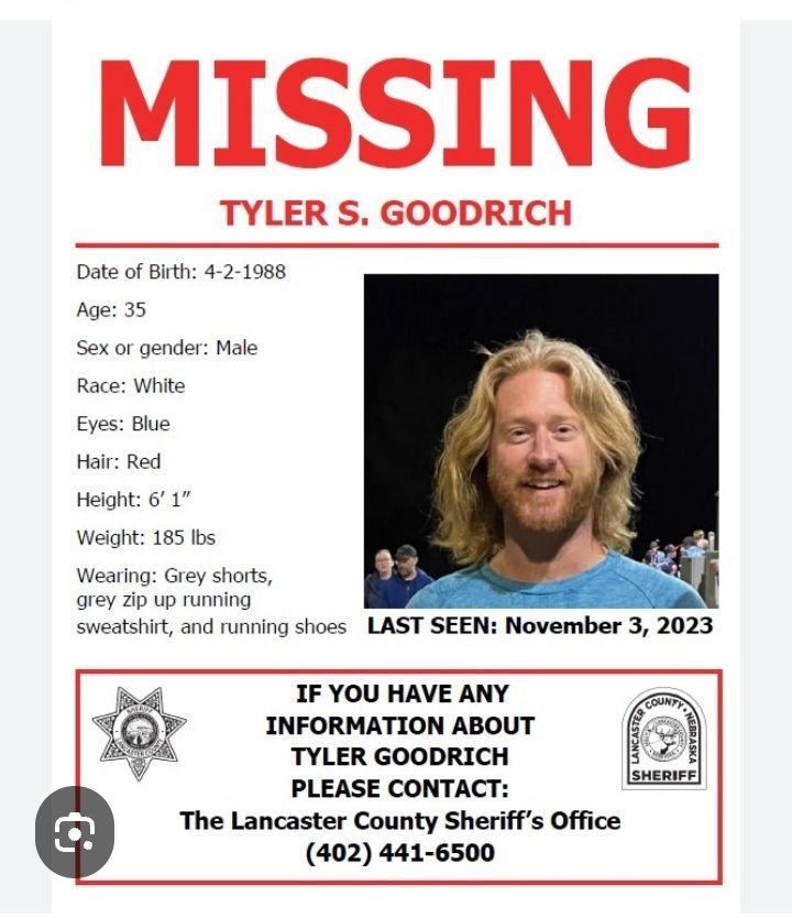 Body found in southwest Lincoln confirmed as missing man Tyler Goodrich ...