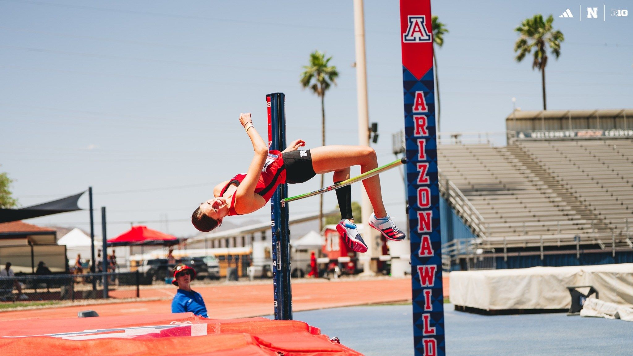 Leeling lands podium spot in high jump at Desert Heat Classic in ...