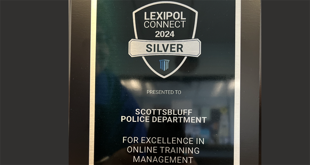 Scottsbluff Police Department Recognized for Excellence in Training ...