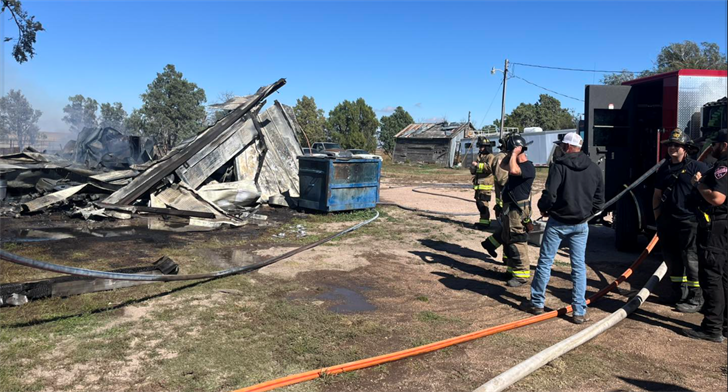 Sterling FD provides mutual aid for Fleming Fire with structure fire ...