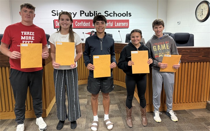 Sidney Public Schools September students of the month - PANHANDLE - NEWS CHANNEL NEBRASKA