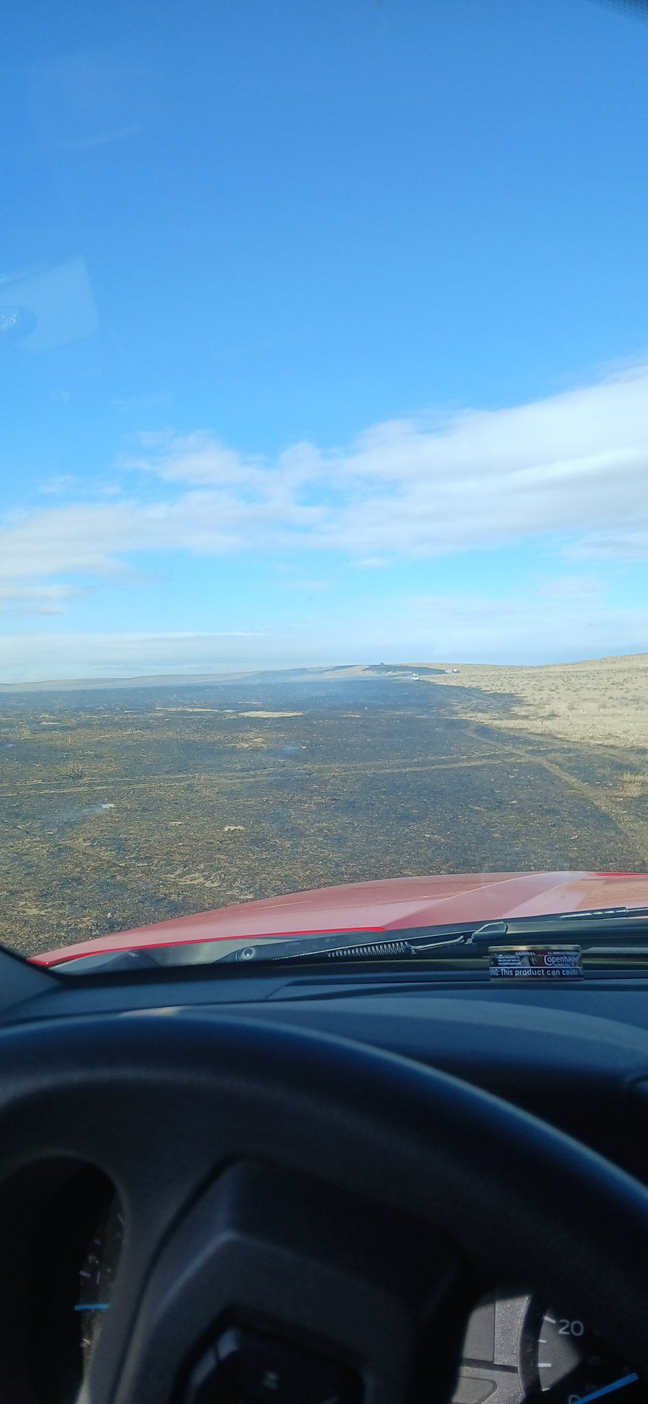 Grass fire west of Highway 71 burns 76 acres in Banner County ...